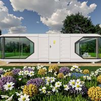 China Prefab Space Capsule House 20ft Modular Tiny Home for Camping Hotel Glamping for sale