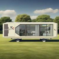 China Full King C5 Modular Space Capsule House with Solar Panels CE Certified 2 Units MOQ for sale