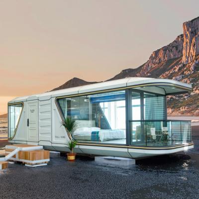 中国 富山 インテリジェント コンフォート モバイル宇宙カプセル 貯蔵庫用 防水鋼構造 テクノロジーの楽しさ 販売のため