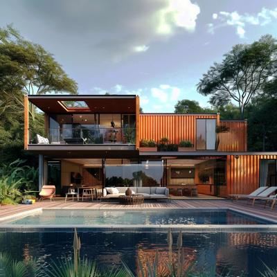 中国 ホテルやオフィス向けにプリファブリックした現代的な豪華宇宙カプセルホーム 販売のため