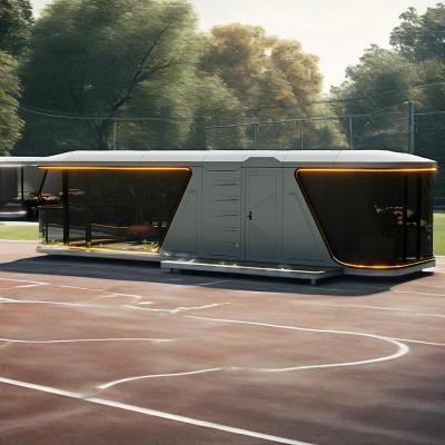 China Modular Space Capsule House with Solar Panels & Thermal Insulation for sale