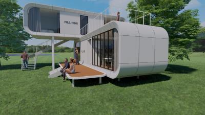 China Elegant FULL-KING Apple Cabin House Perfect Blend Of Comfort Contemporary for sale