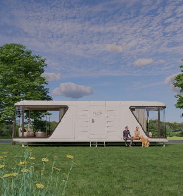 중국 알루미늄 지능형 우주 캡슐 하우스 개인화 및 편안함을 위해 개인화 된 홈스테이의 미래 판매용