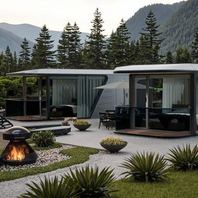 China Intelligente wonen makkelijk ruimte capsule huis high end prefab gebouw voor aanpassing for sale