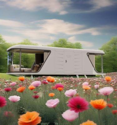 China Aanpasbaar Space Capsule House Uniek ontwerp Verschillende toepassingen Interieur weergave Foto inbegrepen for sale
