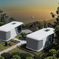 China Custom Luxury Space Capsule House CE ISO Certified 20ft Prefab Glamping Unit for sale