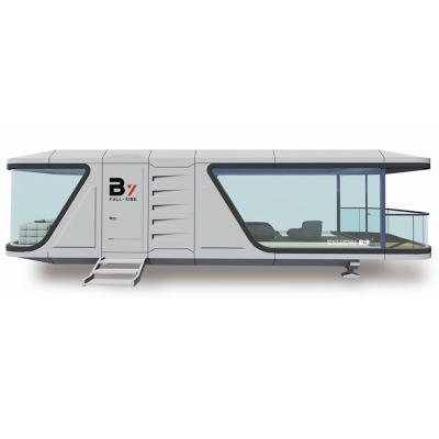 Cina Cornici in acciaio leggero galvanizzato Struttura principale Casa modulare prefabbricata Campeggio Contenitore capsula Casa con layout personalizzato in vendita