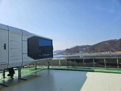 중국 맞춤형 캡슐 하우스 휴대용 해변 호텔 수면 캡슐 판매용