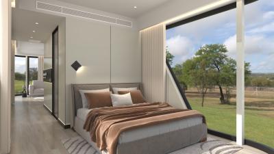 중국 궁극의 소형 생활 미래형 우주 캡슐 하우스, 지능형 제어 및 몰입형 경험 판매용