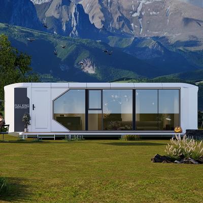 China Outdoor prefabricated integrated house space capsule mobile house apple cabin office internet celebrity homestay scenic spot container for sale