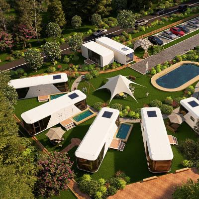 중국 모듈형 소형 우주 캡슐 하우스, 차세대 숙박 경험 판매용