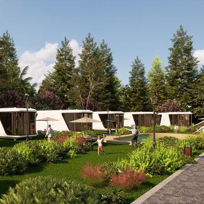 중국 모듈형 소형 우주 캡슐 하우스, 차세대 숙박 경험 판매용