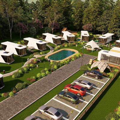 중국 모듈형 소형 우주 캡슐 하우스, 차세대 숙박 경험 판매용