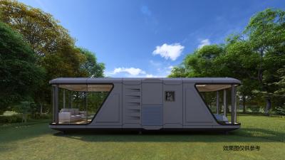 중국 모듈형 우주 캡슐 숙소 (태양광 패널 및 단열 포함) 판매용