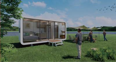 China Space capsule homestay mobile house outdoor camping high-end mobile house intelligent system integrated house for sale
