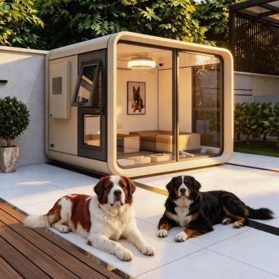 China Smart Pet House with App Control & Climate Temperature Control Featuring Galvanized Steel Frame for sale