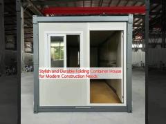 Modular Design and Portability Prefab Folding Container House for Lower Shipping Costs