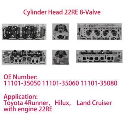 中国 トヨタ 2L 2LT 3L 5L クラウン・ヒヤース・ヒラックス トヨタ 22RE 22RTEC 4ランナー・ヒラックス・ランドクルーザー用シリンダーヘッド 販売のため