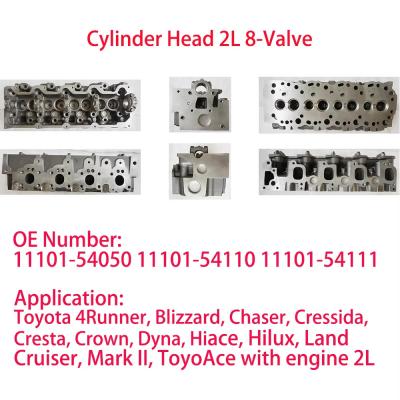 中国 トヨタ 1HDT 1HDFT コースター&ランドクルーザー用 トヨタ 1HZ 1KZTE 2L 2L-TE 4ランナー,ハイアース,ヒラックス用 シリンダーヘッド 販売のため
