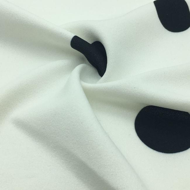 94%Polyester Spandex 280GSM Scuba Crepe with Print