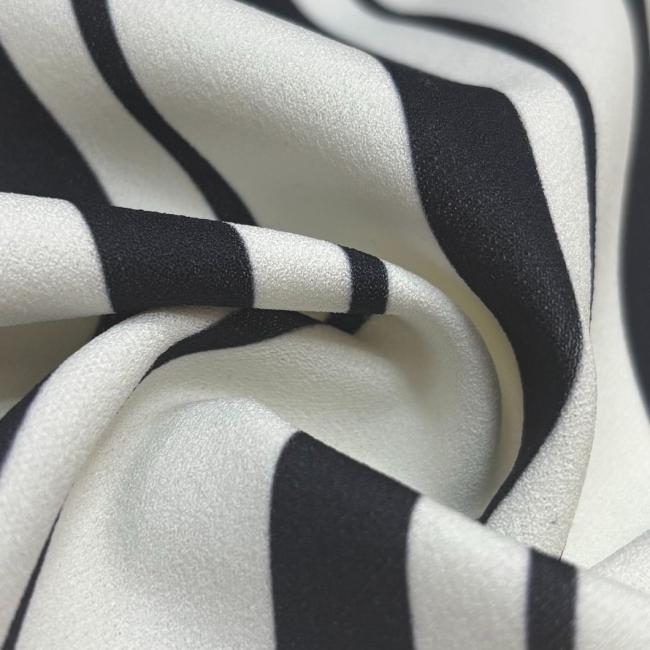 Polyester Spandex Knit Scuba Crepe with Print