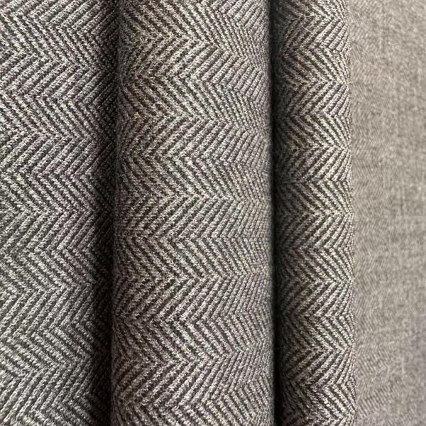 Quality Knitted Polyester/Rayon/Viscose Herringbone Fabric Yarn Dyed/Dyeing for Lady&prime;s Outwear for sale
