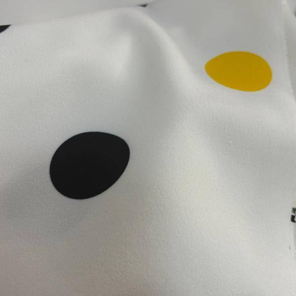 Quality Polyester Spandex Knit Scuba Crepe with Print for sale