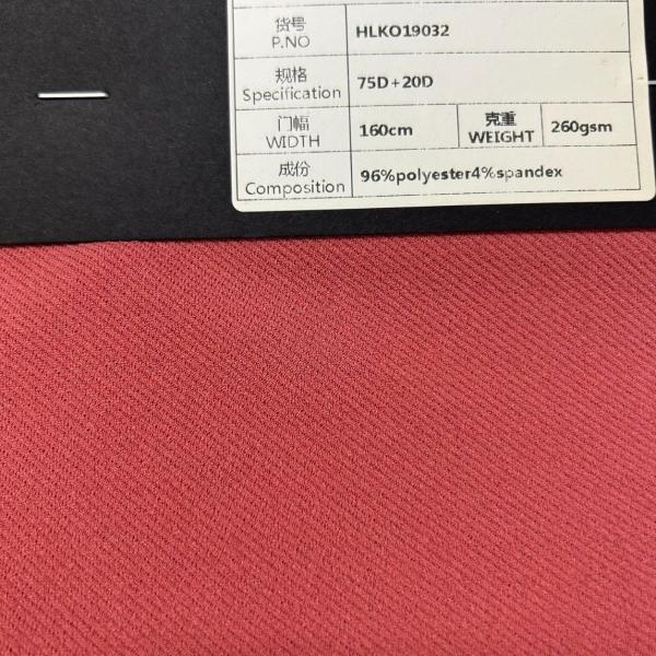 Quality Casual Interlock Knitting Fabric Iamitation Jeans (knitted denim) Fabric for Wear 96%Polyester 4%Spandex 260GSM for sale