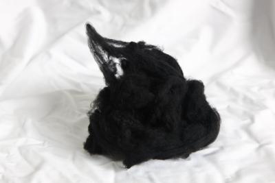 China Nylon 6 Staple Fiber Black for sale