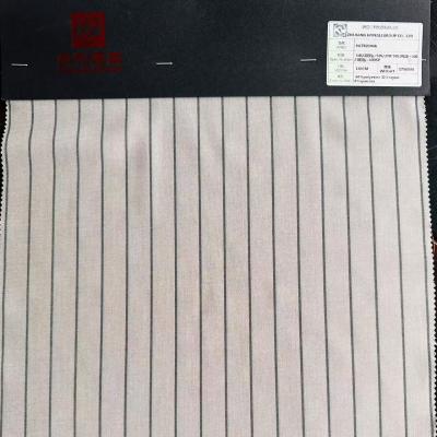 China Polyester/Rayon/Spandex Plain Striped Woven Fabric Piece Dyed/Dyeing for Lady&prime;s Suit, Pants, Dress for sale