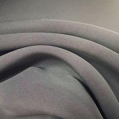 China Polyester Bi-Stretch Fabrics with Smooth Handfeel for Lady&prime;s Suits, Pants for sale