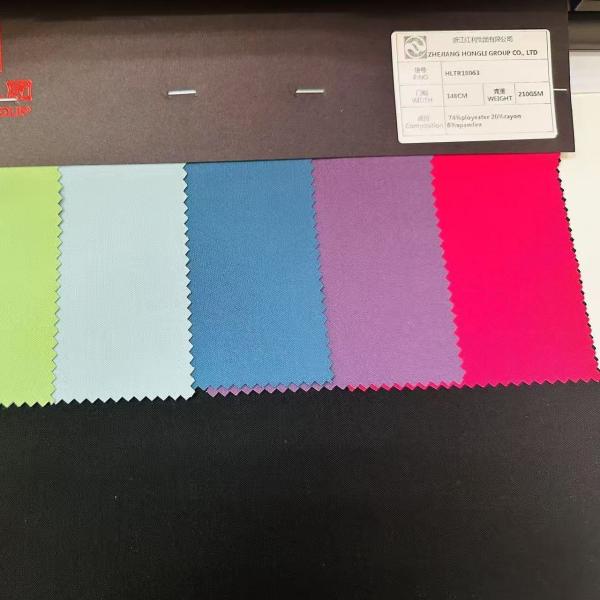 Quality Polyester/Rayon/Spandex with Multicolor Beautiful Fabrics Hot Selling for Lady&prime;s Suit, Pants for sale