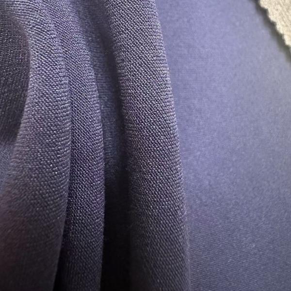 Quality Polyester/Rayon/Spandex Double Weave Twill Fabric Piece Dyed for Lady&prime;s Suit, Pant, Dress for sale