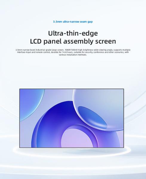 Quality Indoor Lcd Splicing Screen Video Wall Advertising Display LCD Advertising for sale