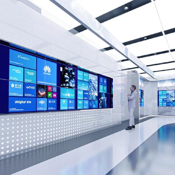 Quality Ultra Narrow 46'' 55'' LG Boe Lcd Panel LCD Splicing Screen Monitor for Indoor for sale