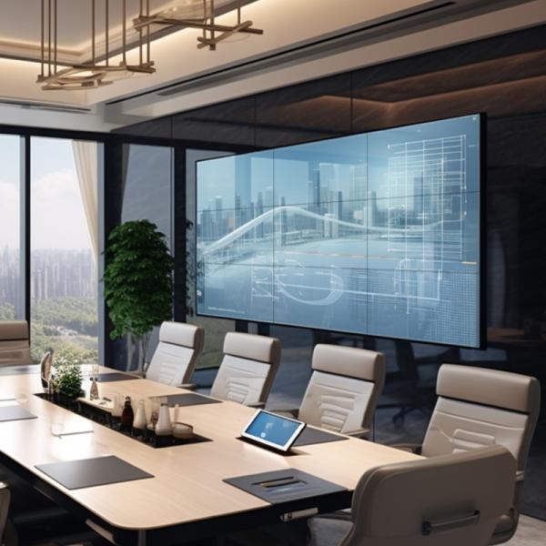 Quality Custom 55 Inch Indoor LCD Video Wall Advertising Player Narrow Bezel Digital for sale