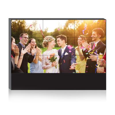 China 2k Display Indoor LCD Video Splicing Screen 55 Inch Ultra Narrow Bezel Multi Screen LCD Video Wall for sale