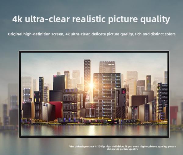 Quality 55inch Ultra-Thin Invisible LCD Digital Signage 4K Advertising Video Player for sale