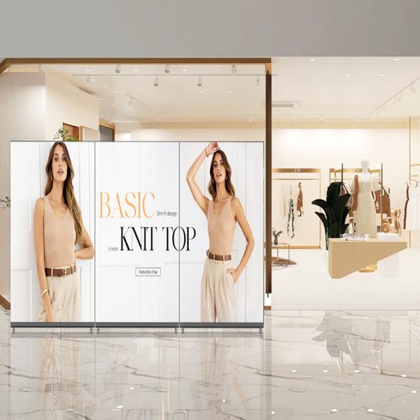 Quality Full Screen 75''85''98' Moveable Vertical Digital Signage LCD Advertising Player for sale