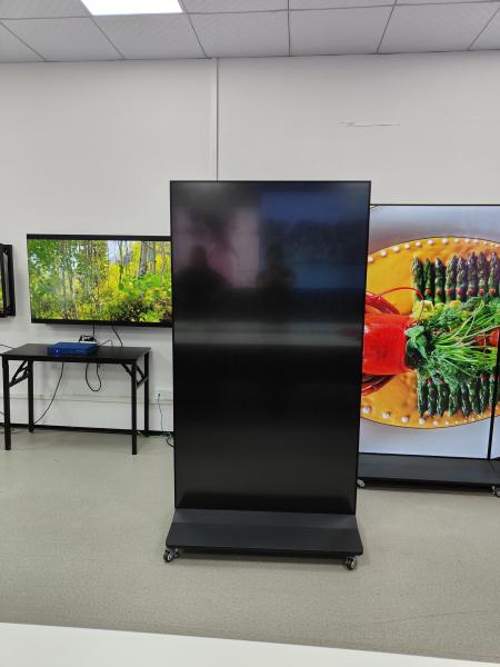 Quality 75' Floor Standing LCD Digital Signage Poster Display LCD Splicing Screen for for sale