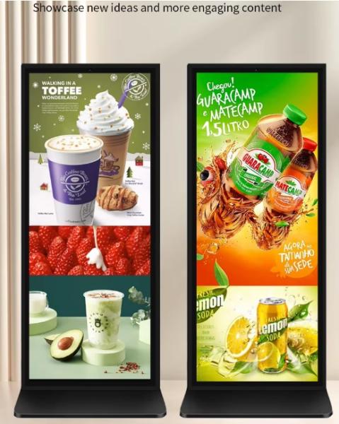 Quality Free CMS Interactive Touch 43/49/55 Inch LCD Indoor Totem Kiosk IP65 Rating for sale
