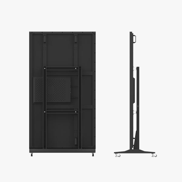 Quality 85Inch Full Screen Vertical Mobile Splicing Advertising Machine Indoor Floor for sale
