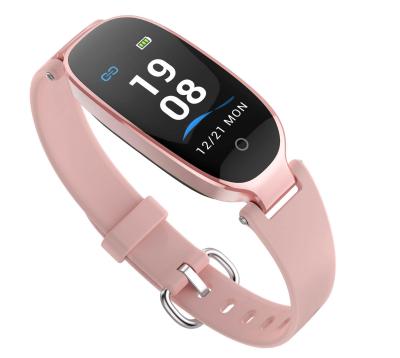 Cina Banda astuta dello schermo a colori di Smartwatch 90mAh della forma fisica delle donne di BLE V4.0 in vendita