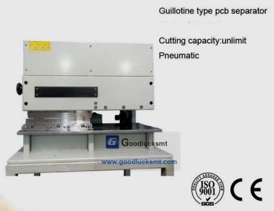 China PCB Separator With High Speed Steel Linear Blades for sale