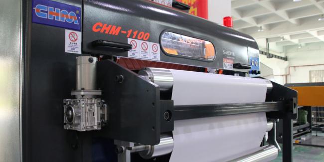 Standard configuration of CHM-1100 paper sheeter