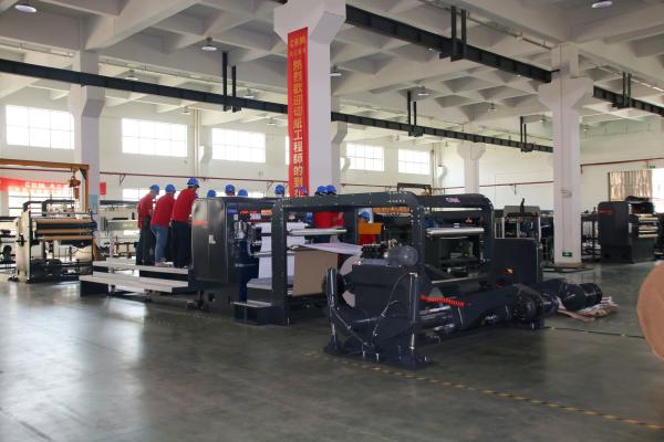 Quality Anti Curvature Paper Sheeting Machine Automatic Braking Paper Reel To Sheet Cutting Machine for sale