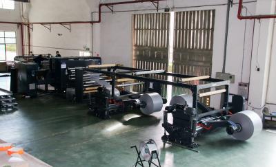 China Double Rotary Paper Sheeting Machine 1800mm Automatic Roll Paper Cutter for sale