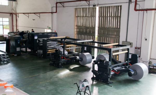Quality Double Rotary Paper Sheeting Machine 1800mm Automatic Roll Paper Cutter for sale