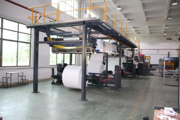 Quality High Speed Double Rotary Paper Sheeting Machines Paper Reel To Sheet Cutting Machine for sale