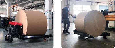 China 800 - 1300mm Electric Handling Forklift  Paper Roll Clamp Forklift Jumbo Roll for sale